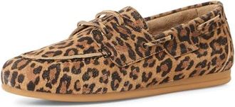 Tamaris Femme Damen 1-23602-44 Mocassin, Léopard, 38 EU