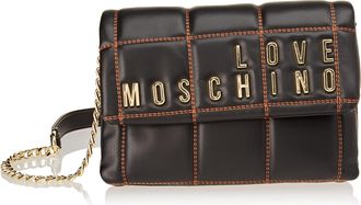 Love Moschino Damen Jc4262pp0gkb000 Schultertasche, Schwarz