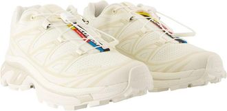 Salomon Unisex Xt-6 Sneakers - Salomon Synthetic White Shoes