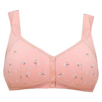 Generic Hauts de bodybuilding Coluckor avec fermeture avant et arri&egrave;re - Soutien-gorge lissant - Soutien-gorge &agrave; bonnets profonds - Couverture int&eacute;grale int&eacute;g