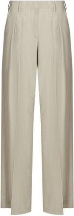 Saison 1865 Pantalon à pinces VALOU en laine et soie