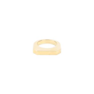 Rick Owens unisex, Accessoires, Jaune, Taille: 58 MM Bague Chic Hollywood