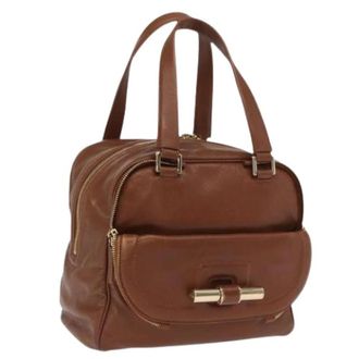 Jimmy Choo London Pre-owned Hand Bag - - Pre-owned - Damen - Braun - ONE SIZE