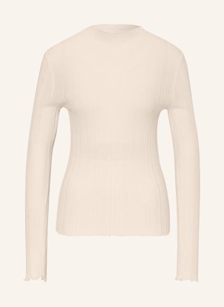 Sams&oslash;e & Sams&oslash;e Sams&oslash;e Sams&oslash;e Longsleeve Sajose Aus Merinowolle weiss