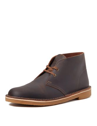 Clarks Herren Desert Boot Bushacre 3 Chukka-Stiefel, Beeswax, 41.5 EU