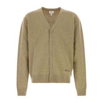 A.P.C. A.p.c., Homme, Pulls, Beige, Taille: XL Kevin Cardigan