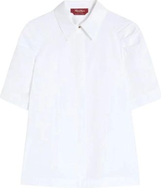 Max Mara Femme, Blouses et Chemises, Blanc, Taille: 40 FR Mstamore Shirt