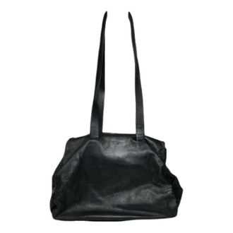 Prada Sac bandouli&egrave;re en cuir Pre-owned - Femme - Pre-owned - Noir - Taille: ONE Size