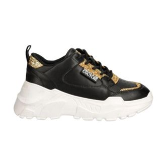 Versace Jeans Couture Speedtrack Sneakers f&uuml;r Frauen - - Shoes - Damen - Schwarzk - 35 EU
