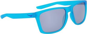 Nike Fortune Logo-Sonnenbrille (Blau/Silber)