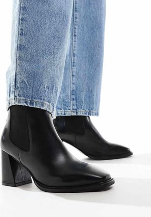 WALK LONDON Walk London - Frankie - Lederstiefel in Schwarz