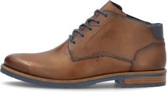 Rieker Homme, Chaussures, Brun, Taille: 43 EU Bottes en cuir marron lac&eacute;es