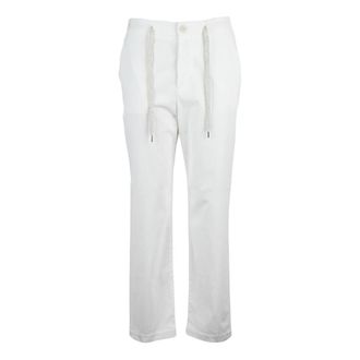 Eleventy Corduroy Chino - - Trousers - Damen - Wei&szlig; - M