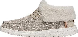 HeyDude Hey Dude Femme Fold Stitch Cozy Ankle Boot, Mat, 39 EU