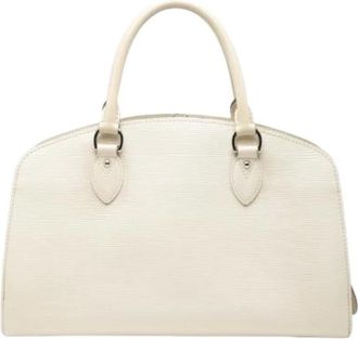 Louis Vuitton Sac &agrave; main vintage en cuir Pre-owned - Femme - Pre-owned - Blanc - Taille: ONE Size