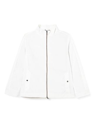 Geox Damen W2520TT2506 Jacke, BRILLANT WHITE, 52 DE (Herstellergr&ouml;&szlig;e: 58)