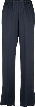 Forte_Forte Femme, Pantalons, Bleu, Taille: 40 FR Pantalon Droit