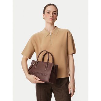 Coccinelle Handtasche Coccinelle UAK Coccinellemyrtha26 E1 UAK 18 01 01 Dunkelrot