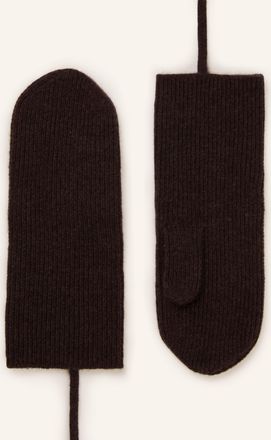Mrs & Hugs Mrs & Hugs Cashmere-F&auml;ustlinge braun