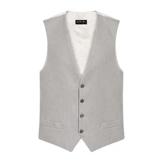 Luigi Bianchi Mantova Gilet de costume - Homme - Costumes - Gris - Taille: 4XL