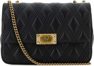 Valentino Garavani Femme, Sacs, Noir, Taille: ONE Size Large Quiltie 67 Sac Bandouli&egrave;re