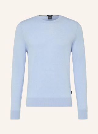 HUGO BOSS Cashmere-Pullover blau