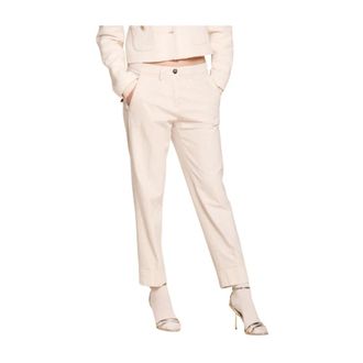 Mason's Femme, Pantalons, Beige, Taille: 38 FR Stucco Carrot Fit Pantalon Chino