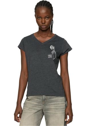 Mister Tee Damen T-Shirt Ladies Only Love Tee, Print T-Shirt f&uuml;r Frauen, Graphic T-Shirt, Baumwolle