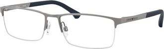 Emporio Armani unisex, Accessoires, Gris, Taille: 57 MM Ea1041 Optical Frame
