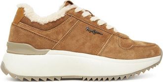 Pepe Jeans London Sneakers Kimi Block W PLS600022 Braun