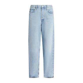 A Gold E Hellblaue Straight-Leg Denim Jeans - - Accessories - Damen - Blau - W27