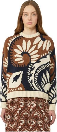 Max Mara Femme, Pulls, Multicolore, Taille: 44 FR WKDcelebre Crew Neck