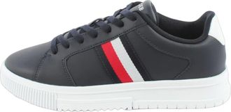 Tommy Hilfiger Homme, Chaussures, Bleu, Taille: 42 EU Supercup Baskets