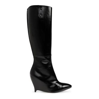 Maison Margiela Femme, Chaussures, Noir, Taille: 36 EU Bottes hautes &agrave; bout pointu