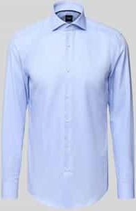 HUGO BOSS Slim Fit Businesshemd aus reiner Baumwolle Modell HANK