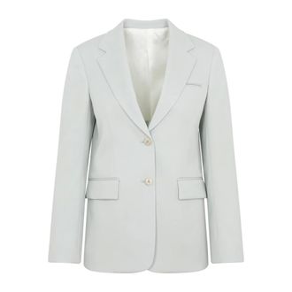 Lanvin Femme, Vestes, Vert, Taille: 38 FR Blazer Crois&eacute;