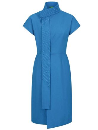 Shanghai Tang robe Longhua - Bleu