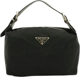Prada Pre-owned Sac bandouli&egrave;re vintage en nylon - Femme - Pre-owned - Noir - Taille: ONE Size