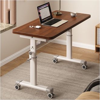Generic Manuell Verstellbarer Schreibtisch, Stehpult, Arbeitstisch, Gaming-Schreibtisch, beweglicher Schreibtisch, Computertische for Zuhause, Büro, Arbeitspl