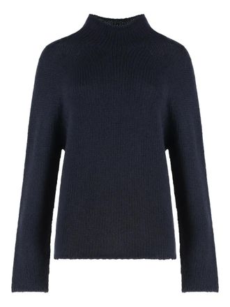 THE (ALPHABET) Rollkragenpullover aus Kaschmir - Blau