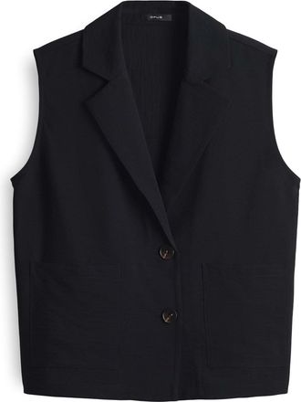 OPUS Damen Weste | Weste WILESSA Regular Key-Piece für individuelle Looks black, 42