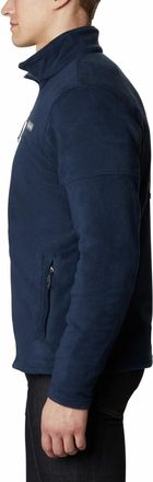 Columbia Herren Basin Trail III Full Zip Fleece-Jacke, Collegiate Navy, M