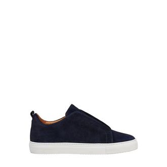 Hackett Baskets basses &agrave; enfiler en cuir daim