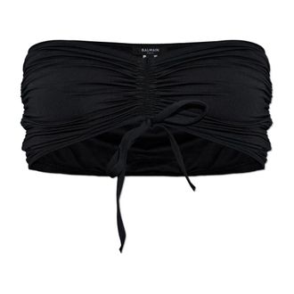 Balmain Haut de plage - Femme - Maillots de bain - Noir - Taille: 42/44 FR