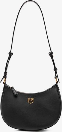 Pinko Half Moon Mini leather shoulder bag - PINKO - gender_Woman