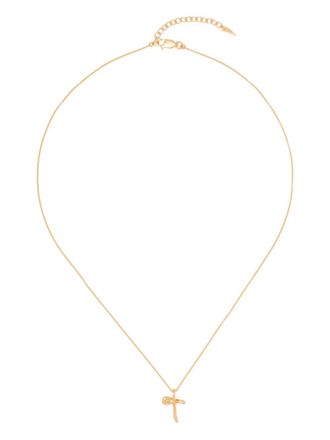Missoma collier &agrave; pendentif molten initial - Or