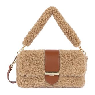 Lancaster Sac trotteur A rabat Moumoute - - Bags - Damen - Braun - ONE SIZE
