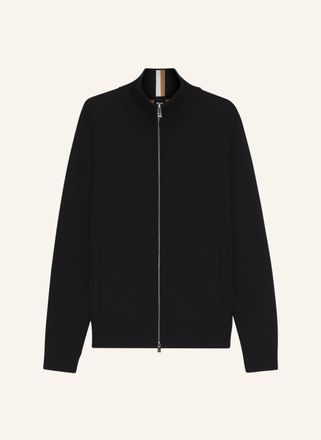 HUGO BOSS Strickjacke H-Idino Regular Fit schwarz