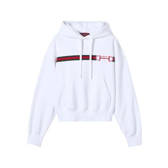 Gucci Damen, Sweatshirts & Hoodies, Wei&szlig;, MGr&ouml;&szlig;e