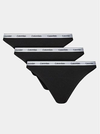 Calvin Klein Underwear Panty-Set 000QD5207E Schwarz